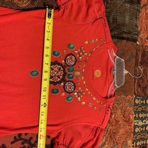 Double D Ranch | Tops | Double D Ranch Bejeweled Longsleeve Top | Poshmark